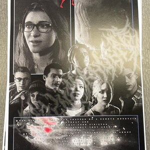 Until Dawn Character Poster - Etsy