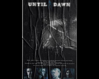 Until Dawn Character Poster - Etsy
