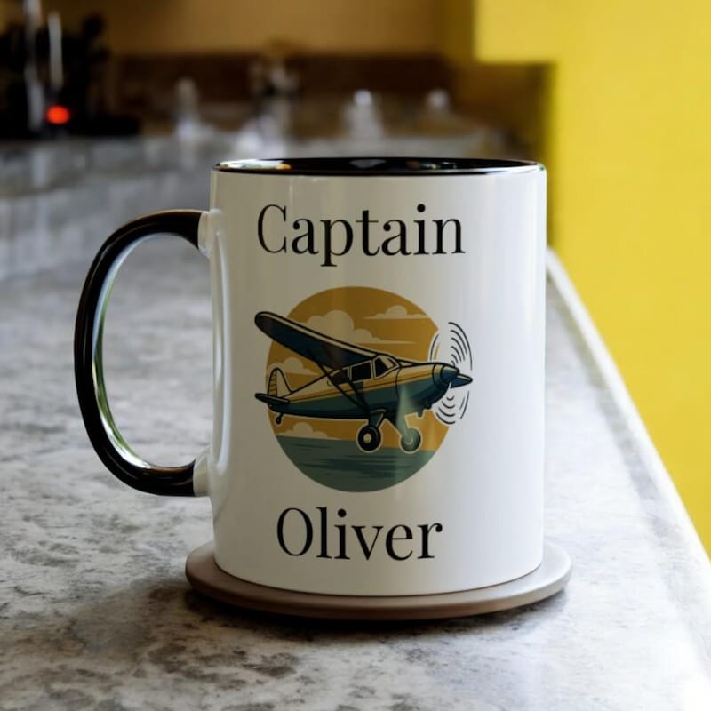 Pilot Cup Personalized - Etsy UK