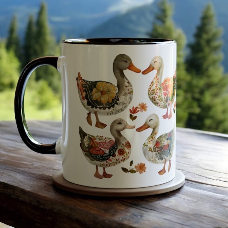 Duck Coffee Mug - Etsy
