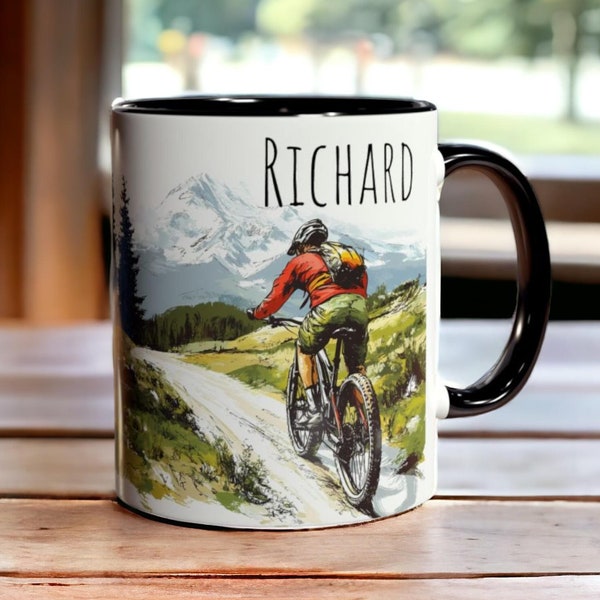 Bike Mug - Etsy
