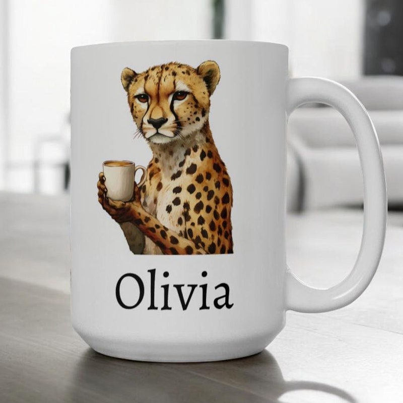 Leopard Print Lover Mug - Etsy