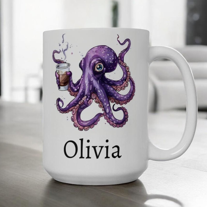 Octopus Cup - Etsy