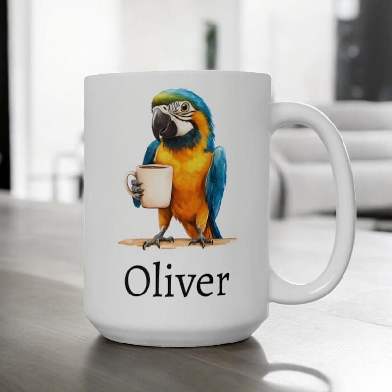Ceramic Parrot - Etsy