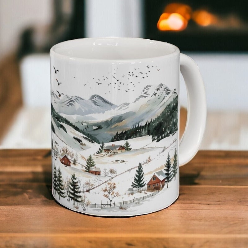 Holiday Mugs - Etsy