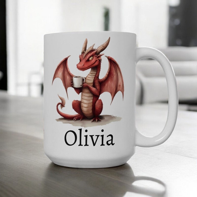 Dragon Mugs - Etsy
