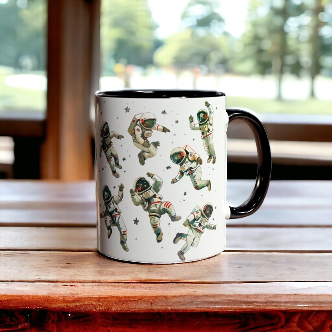 Astronaut Mug, Ceramic Space Mug 11 Oz, Astronaut Coffee Cup, Nasa ...