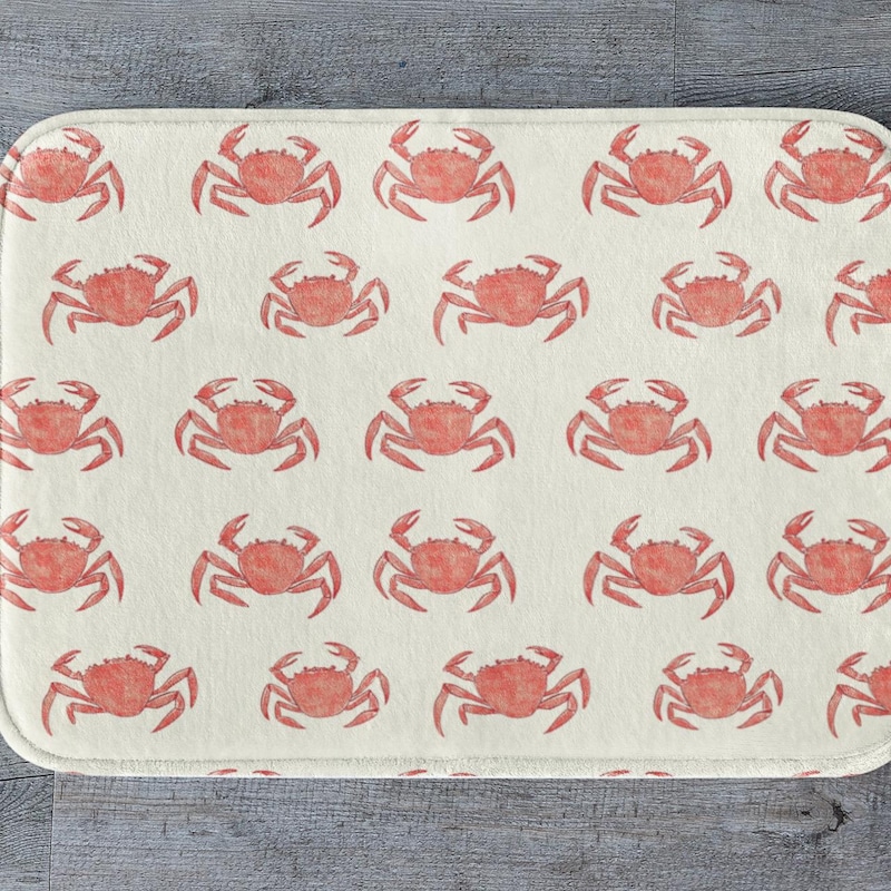Crab Bath Mat - Etsy