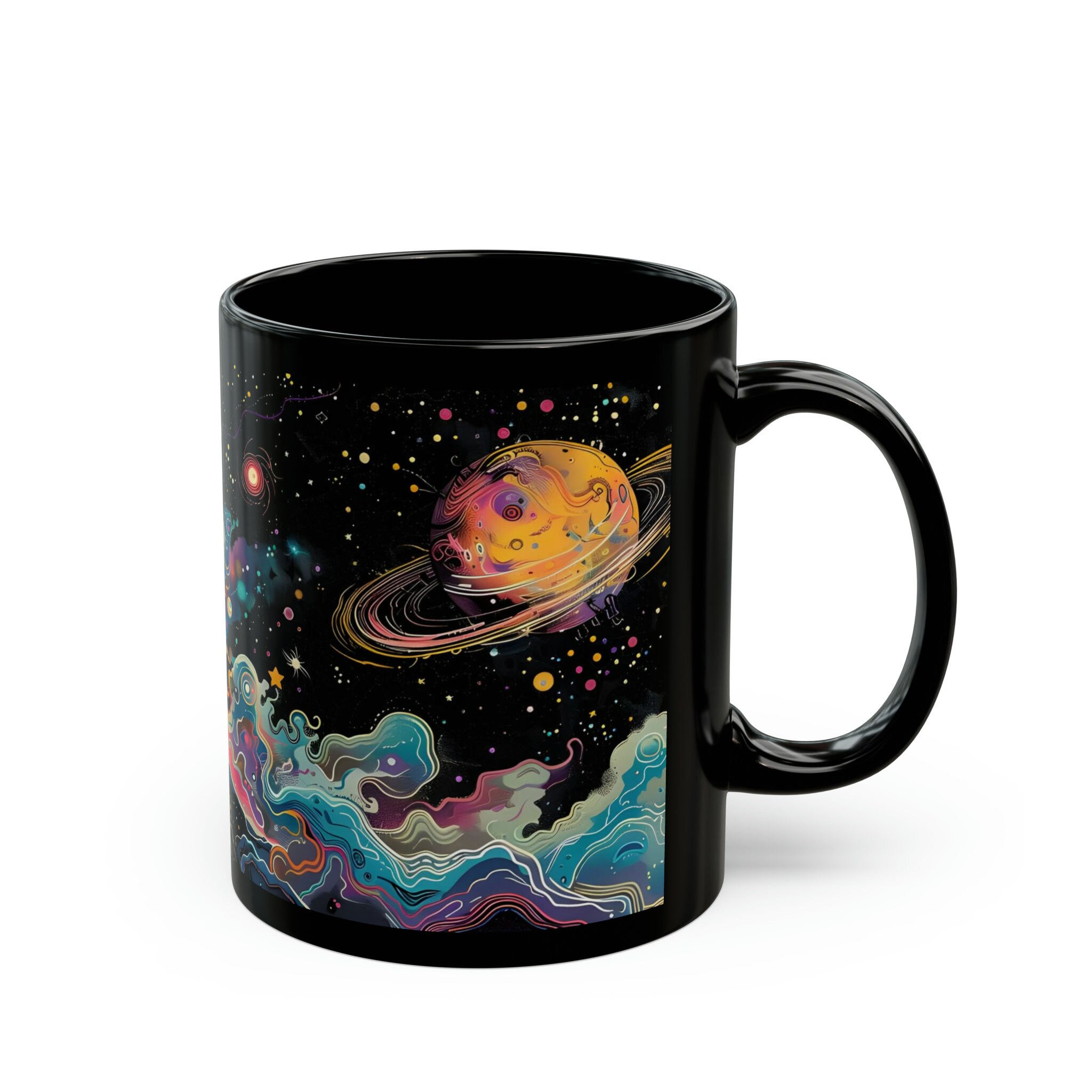 Starry Galaxy Ceramic Coffee Mug 11oz Galaxy Mug, Space Mug, Galaxy ...