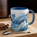 Ocean Waves Ceramic Mug Ocean Wave Coffee Cup, Seaside 11oz Ceramic Cup ...