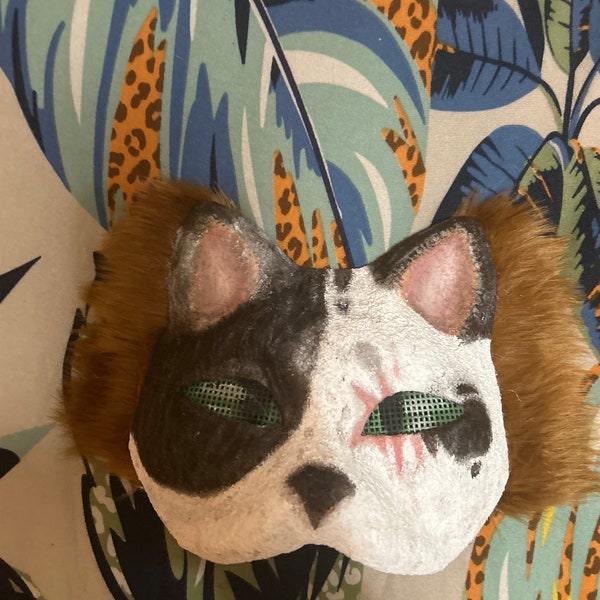 Opal Therian Cat Mask - Etsy