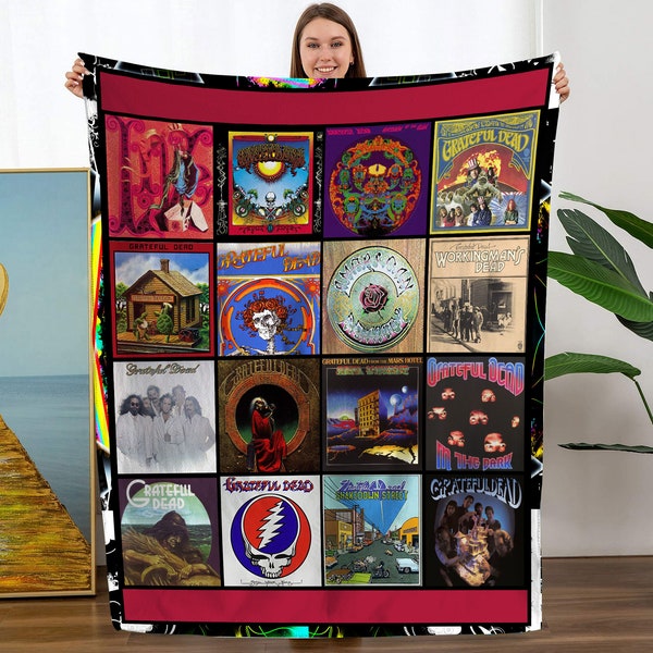 Grateful Dead Blanket - Etsy