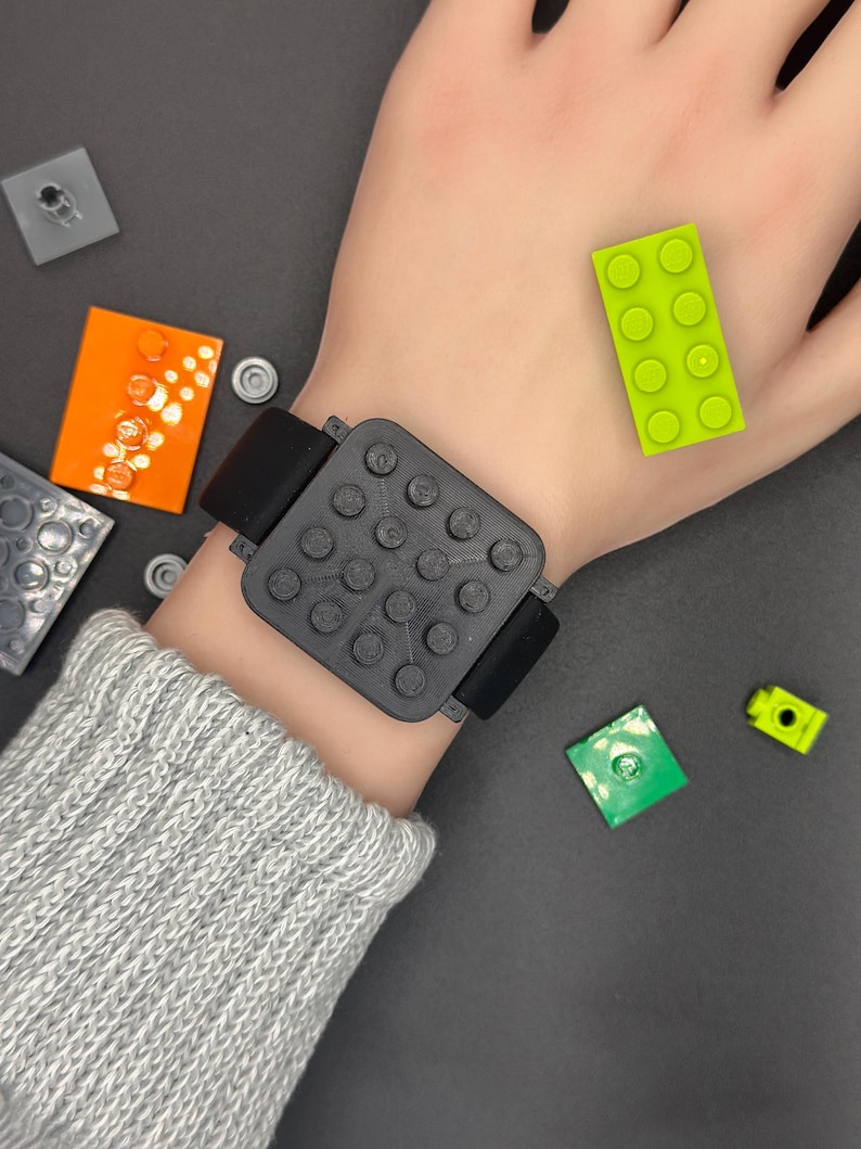Lego Compatible Bracelet Custom Gift Toy Watch With Smartwatch Band - Etsy