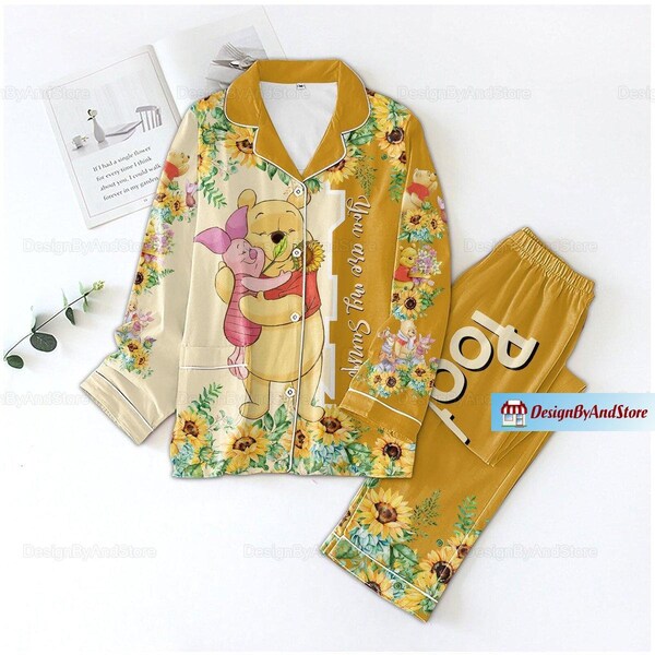 Winnie the Pooh Adult Pajamas - Etsy