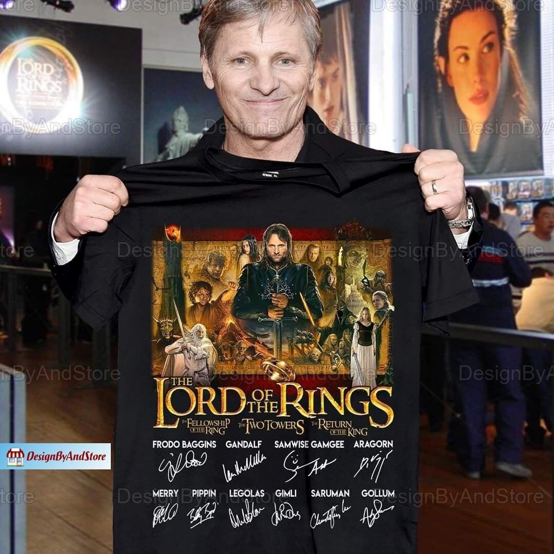 Lord of the Rings Shirt, Lotr Signature Shirt, Lotr Movie Sweatshirt ...
