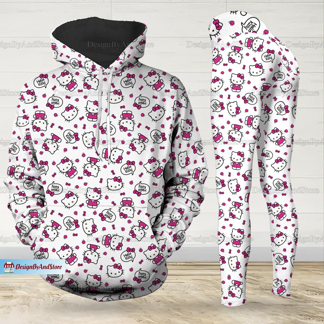 Hello Kitty Hoodies, Hello Kitty Leggings, Hello Kitty Women Hoodie ...