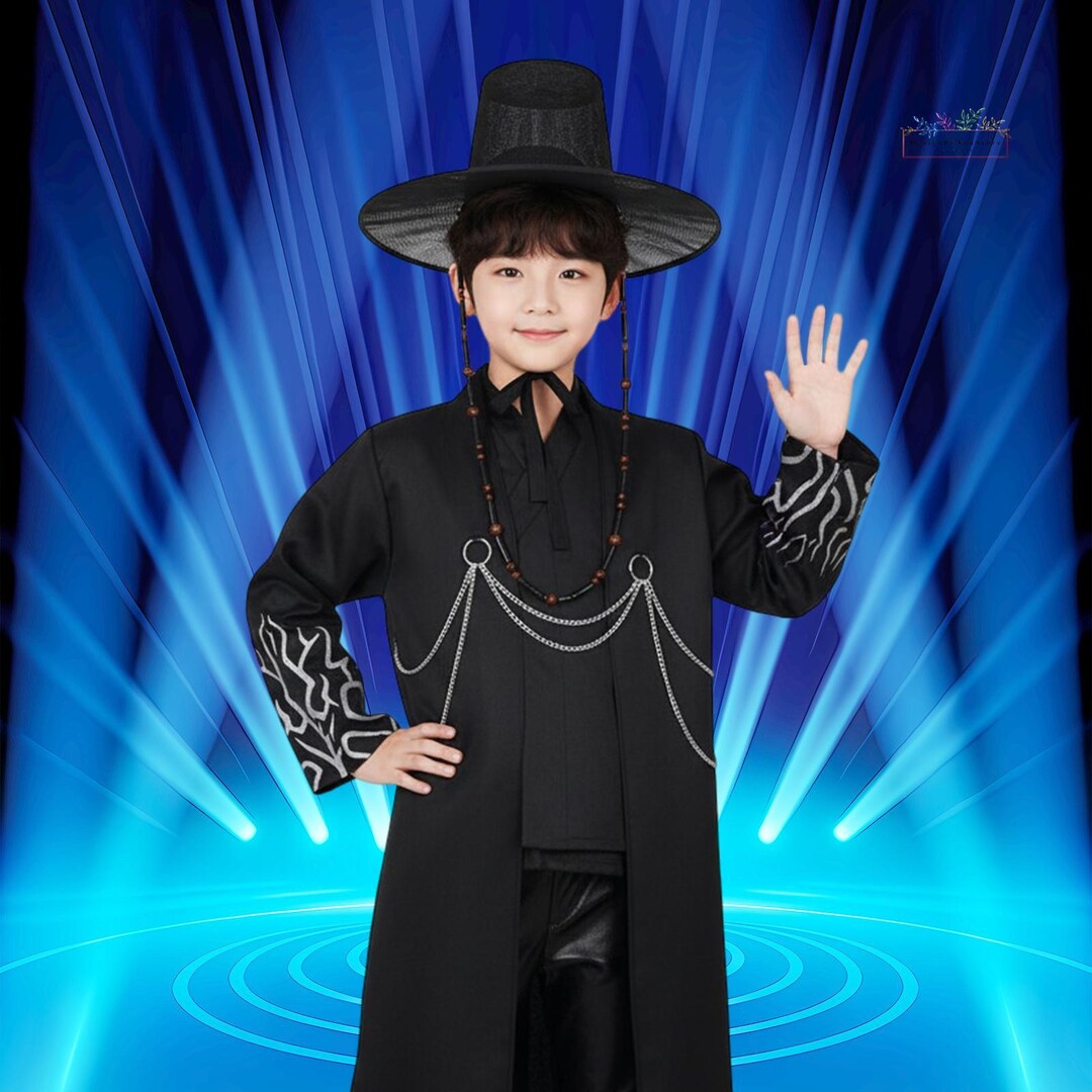 Saja Boys Jinu Cosplay Costume Set, Kpop Demon Hunters Jinu Costume ...