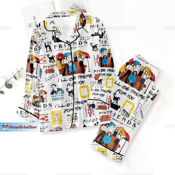 Tv Show Friends Pajamas - Etsy