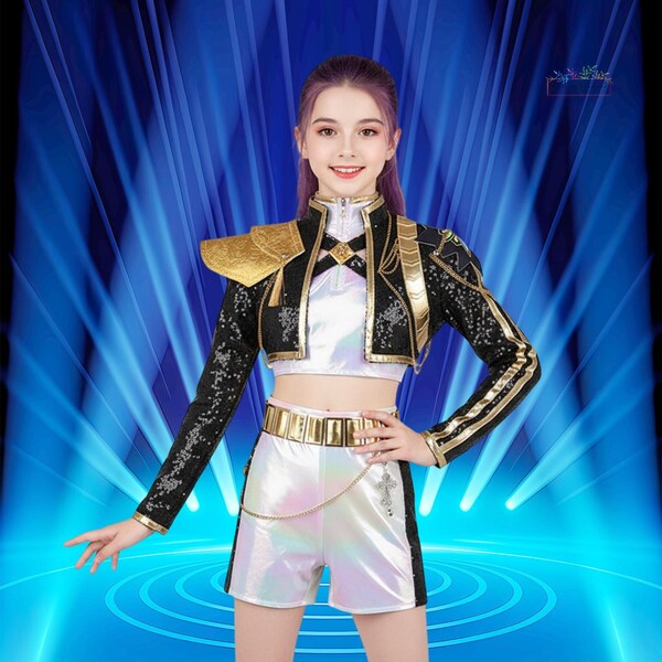 Kpop Demon Hunters Costume Rumi Golden for Kids - Etsy UK