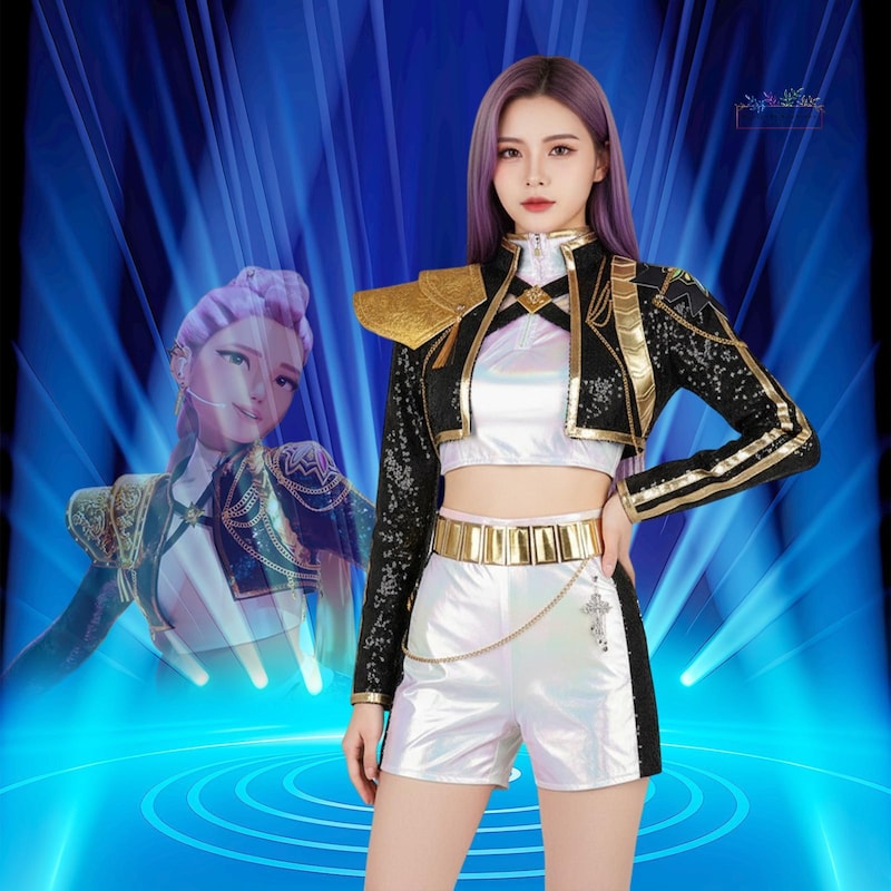 Kpop demon hunters costume rumi golden - Etsy.de