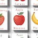 Bilingual Fruit Flashcards | English & Spanish Food Cards for Kids ...