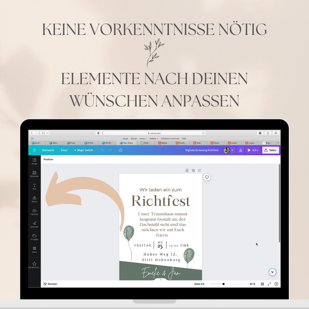 Digital Invitation Topping Out Ceremony | Ecard Topping Out Ceremony to ...