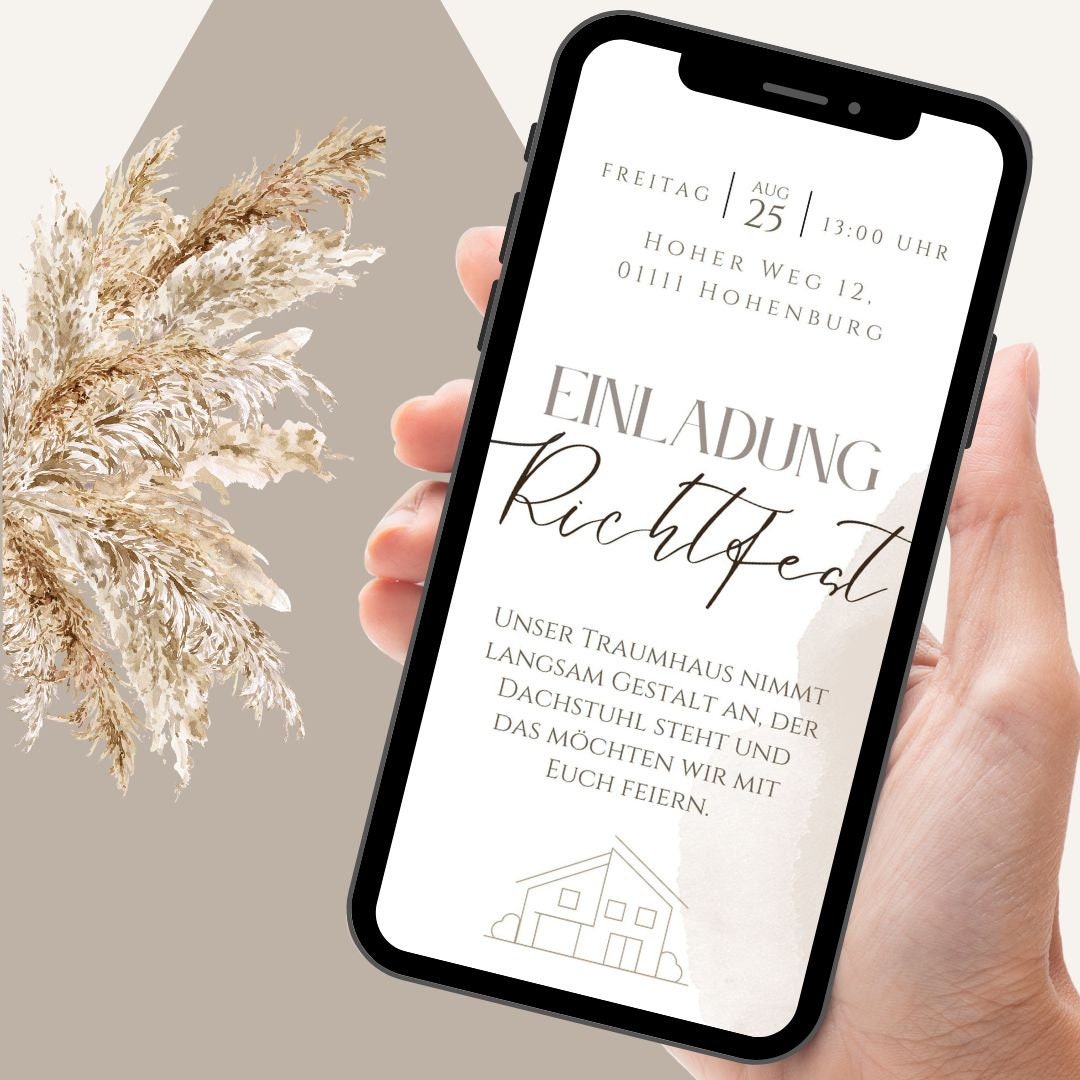 Digital Invitation Topping Out Ceremony Ecard Topping Out Ceremony to ...