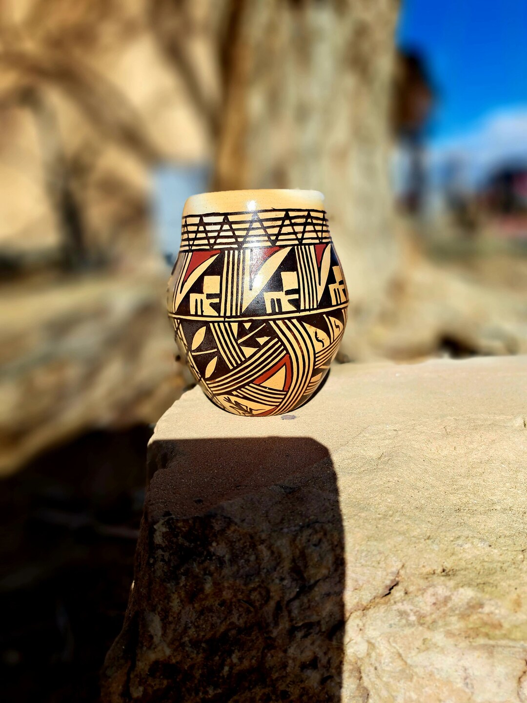 Hopi Pottery Vase - Etsy