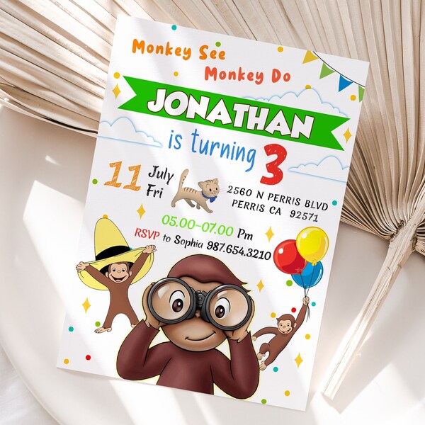 Curious George - Etsy