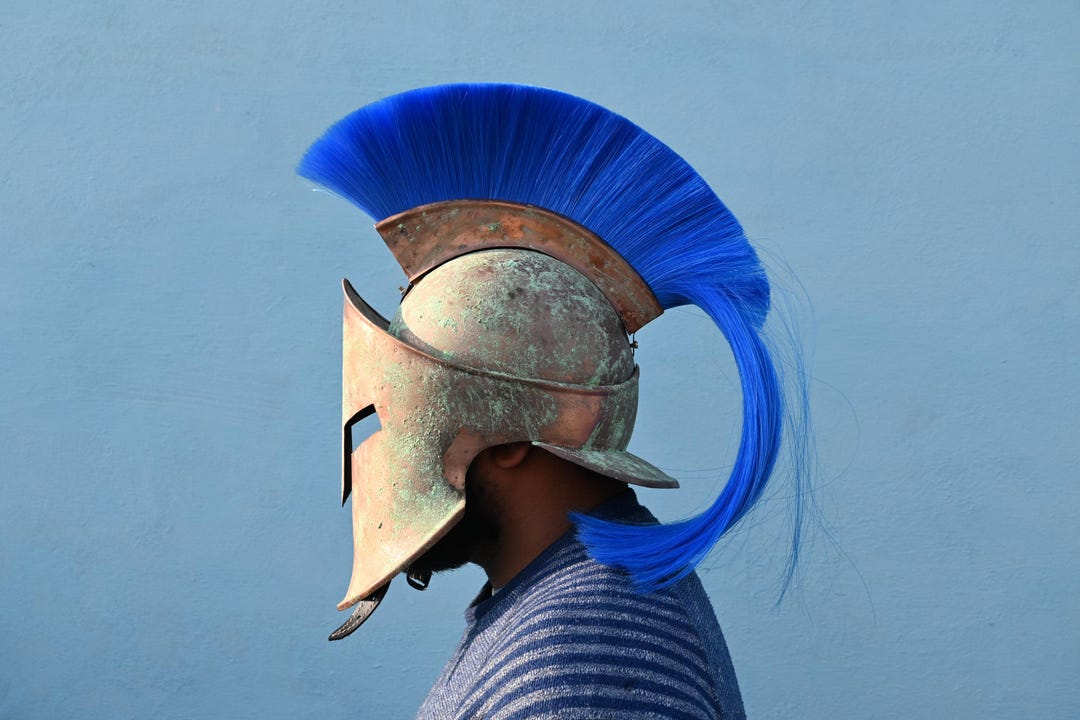 Medieval Spartan 300 Helmet Handcraft Armor Helmet Knight Helmet Armour ...