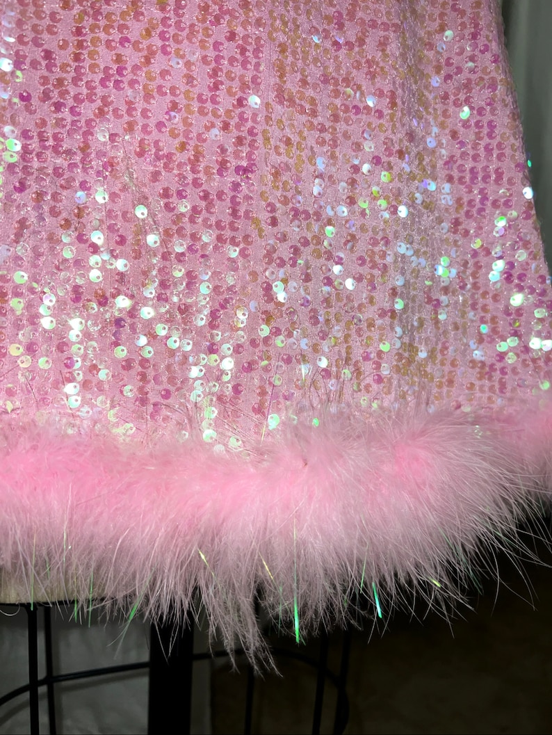 Barbie Marabou Dress Pink - Etsy