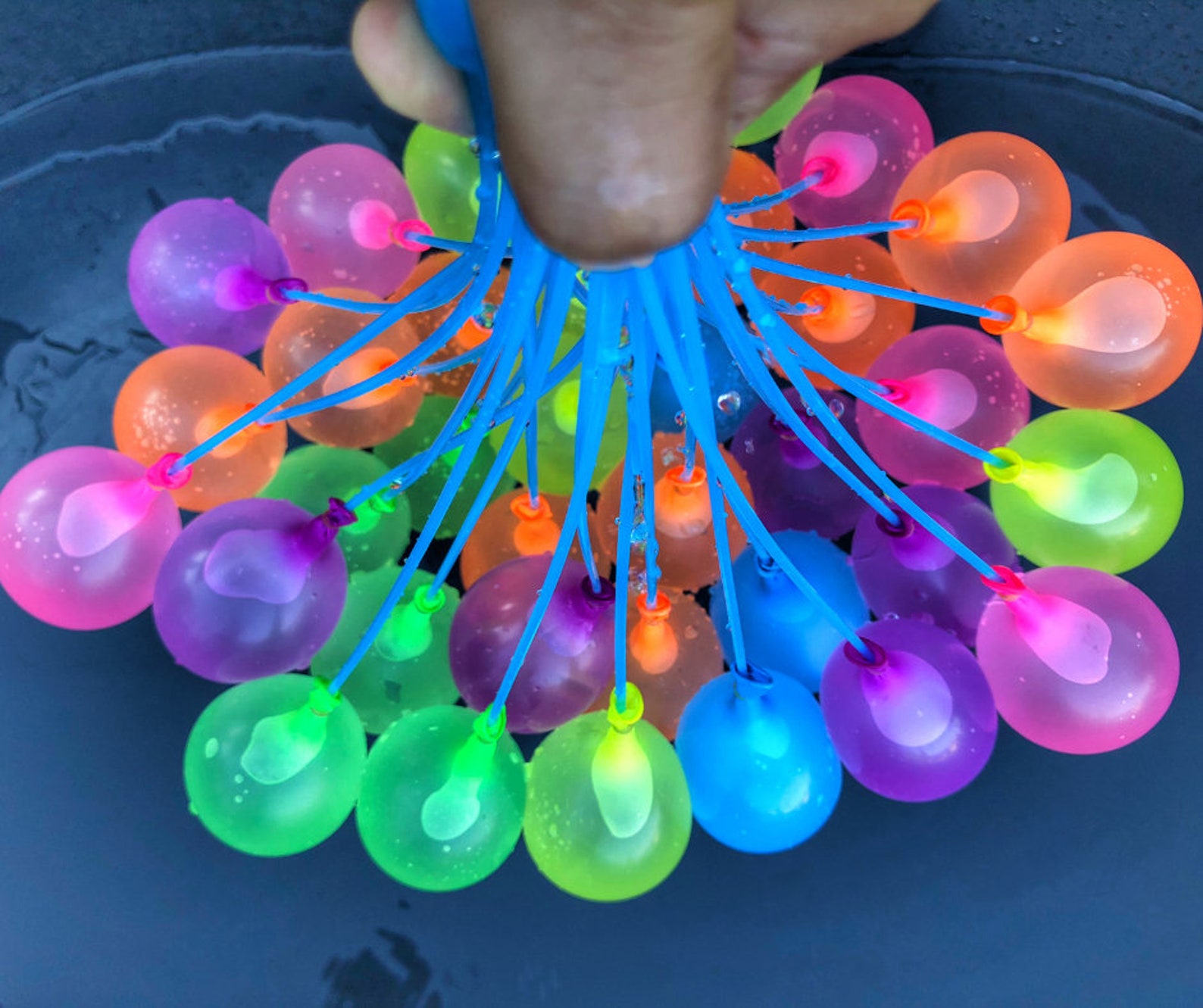 550 Rapid Fill Water Balloons for Summer, Water Balloons Fast Filling ...