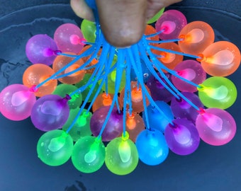 550 Rapid Fill Water Balloons for Summer, Water Balloons Fast Filling ...