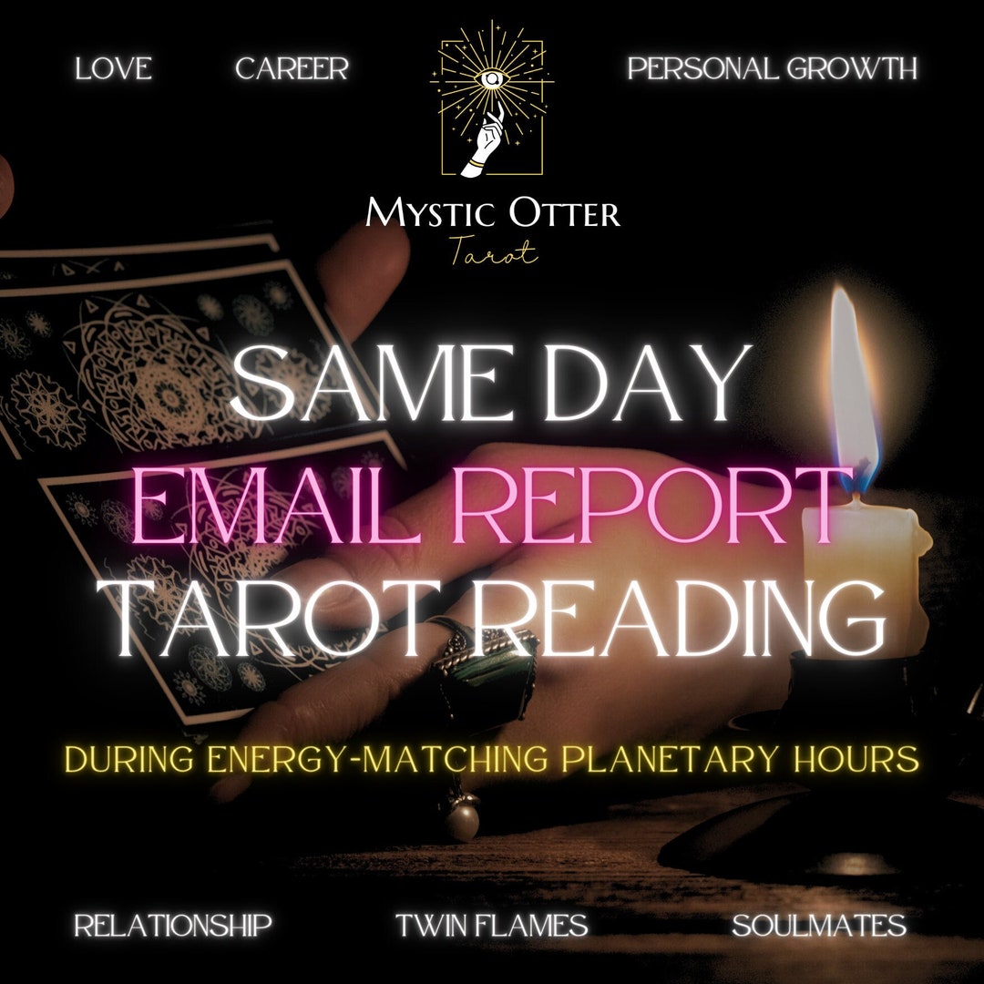 Same Day Tarot Reading | Detailed Email Report | Love Career Personal ...