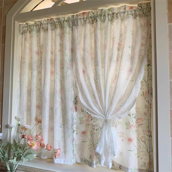 Farmhouse Kitchen Curtains - Etsy