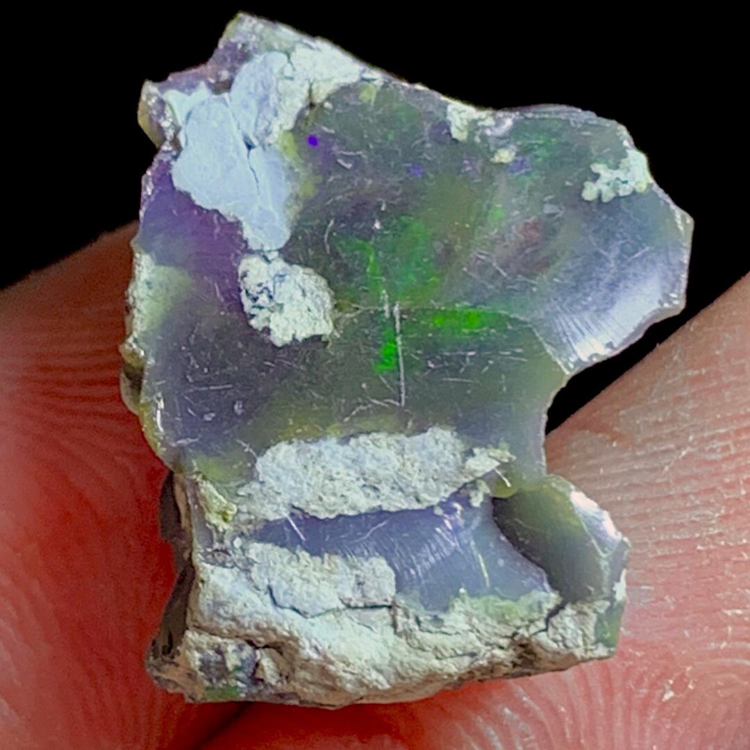 10.90 Ct, Ethiopian Black Opal Rough, Natural Black Opal Rough, Black Opal Rough, Black Opal Raw ...