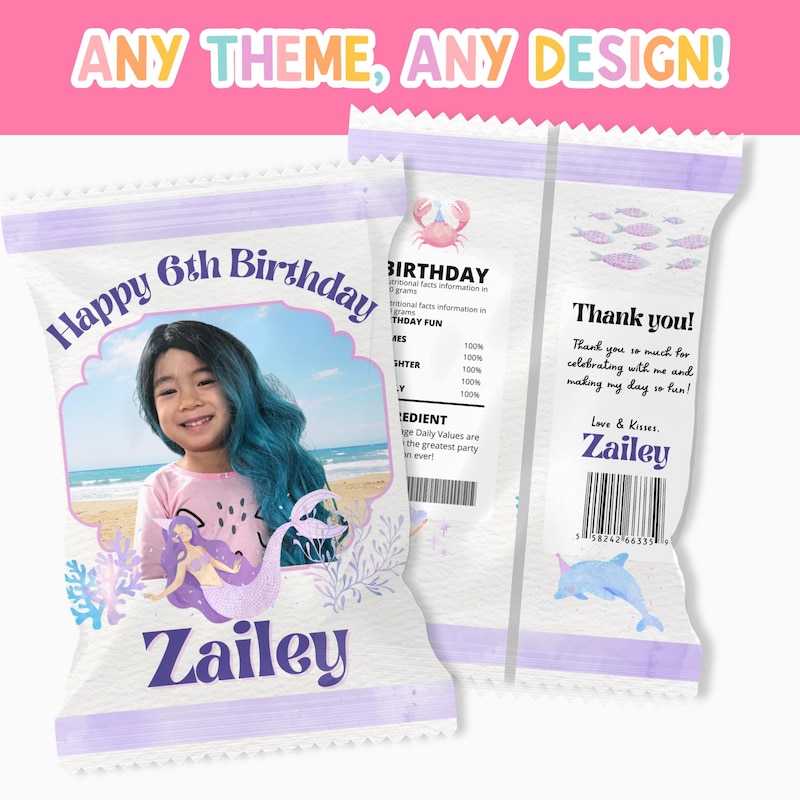 Custom Chip Bags - Etsy