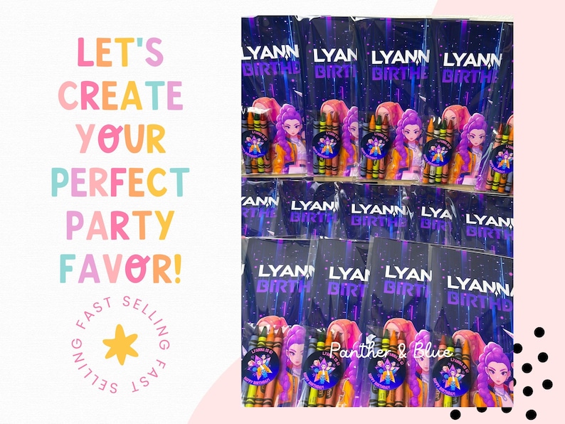 K-pop Magic Birthday Coloring Book With Crayons – Personalized Girl ...