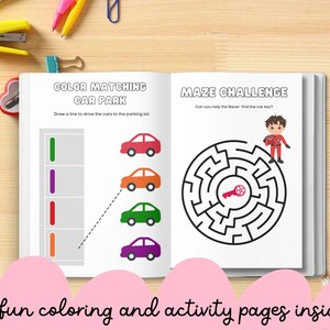 Custom Race Car Coloring Book Party Favor – Personalized Racing ...