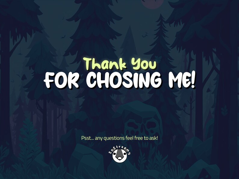 Animated Forest Stream Overlay Pack for Twitch and Youtube, Twitch ...