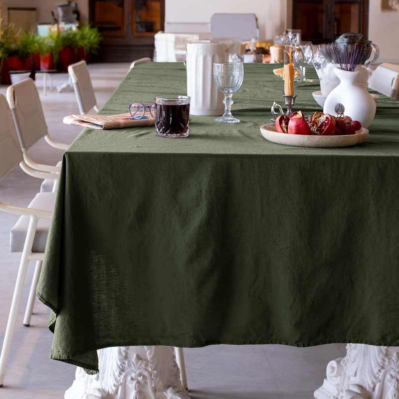 Cotton Tablecloth - Etsy