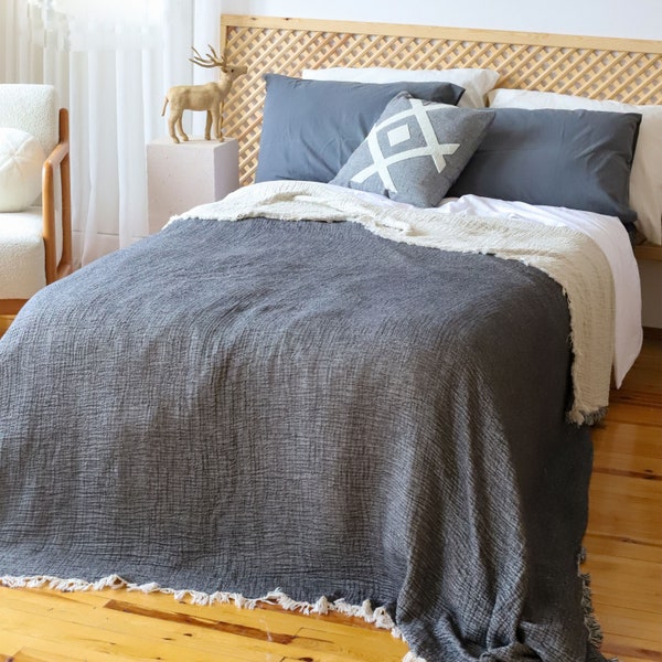 Boho Bedspread - Etsy