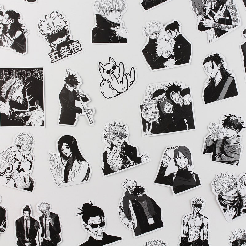 Manga Sticker Pack - Etsy
