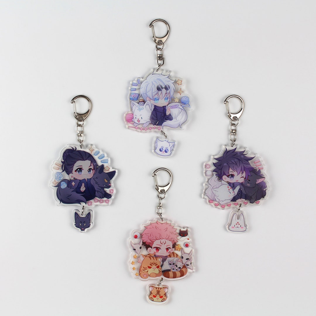 Keychain Anime Charm / Anime Pendant / Manga Keyring - Etsy