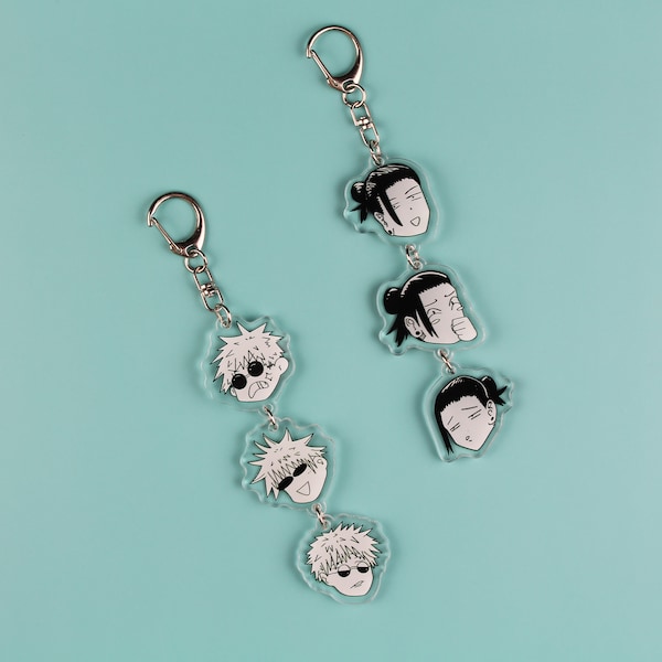 Anime Keychain - Etsy