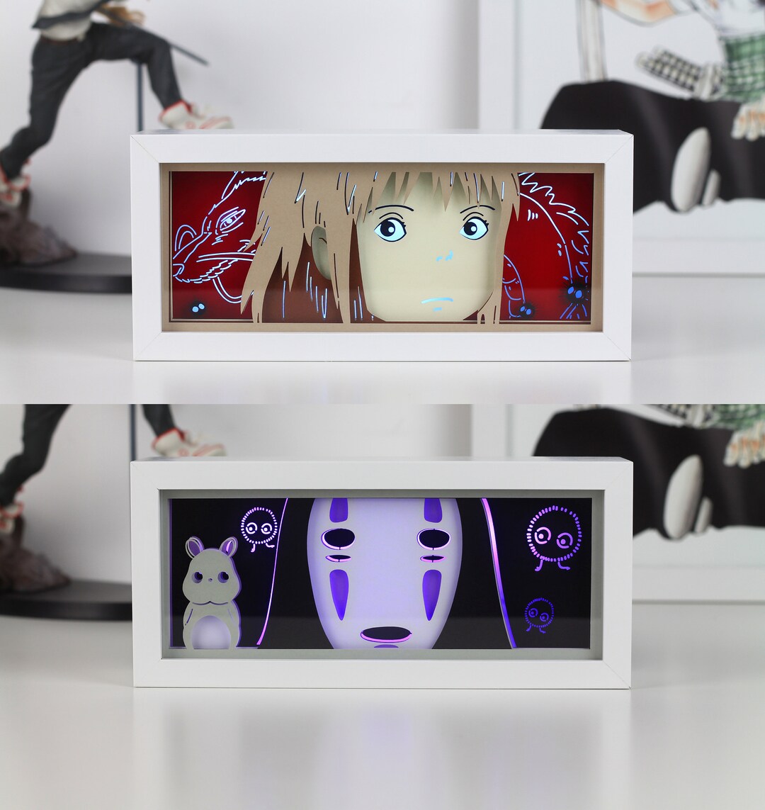 Anime Light Box / Anime Lamp 3D Led / Gift for Anime Fans - Etsy