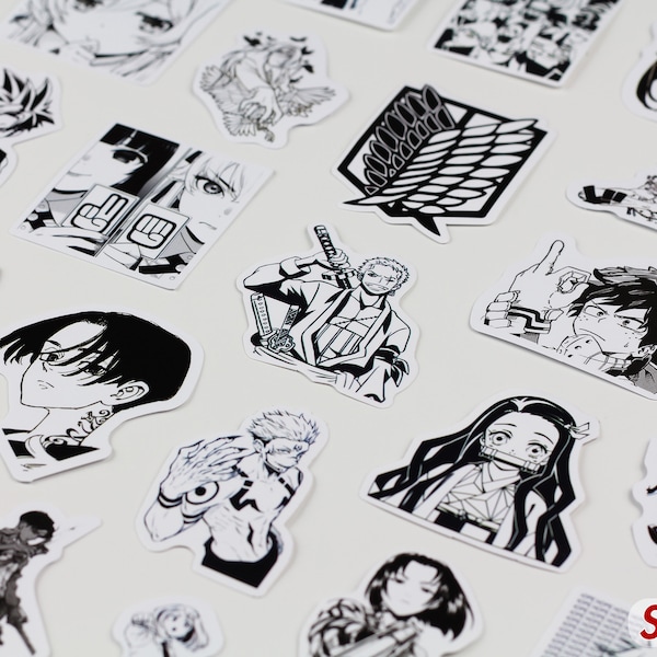 Anime Sticker Pack - Etsy