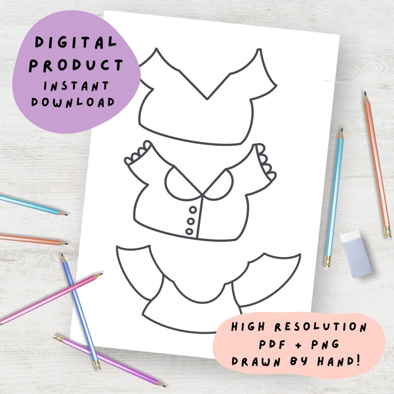 Care Bear Paper Dress-up Kids Printable Sheet Colouring in Pages Craft ...