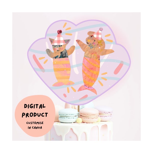 Mercat Cake Topper - Etsy