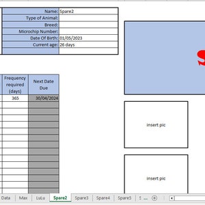 Pet Medication Tracker - Etsy
